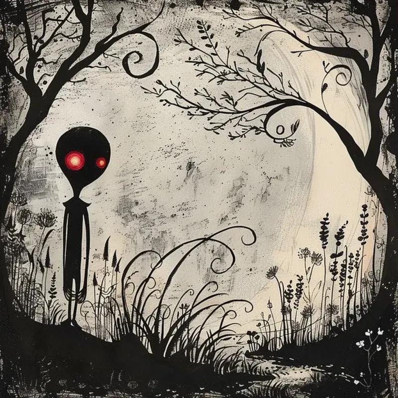 Creepy Children Book Illustrations Midjourney Prompt | PromptBase