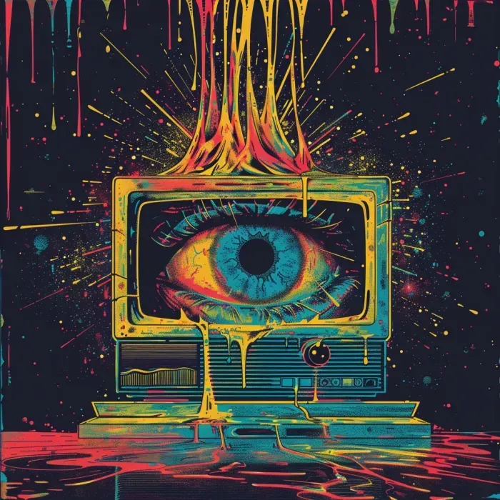 80s Inspired Horrific Vhs Art Midjourney Prompt | PromptBase