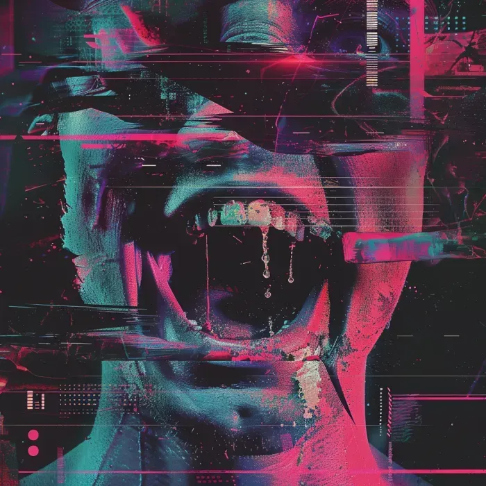 Uncanny Valley Simple Lofi Artworks Midjourney Prompt | PromptBase