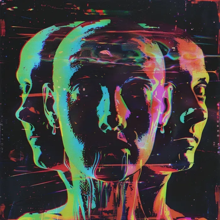 Uncanny Valley Simple Lofi Artworks Midjourney Prompt | PromptBase