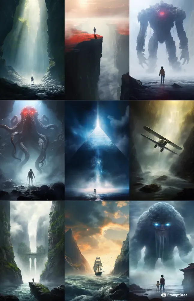 Epic Ethereal Posters Midjourney Prompt | PromptBase