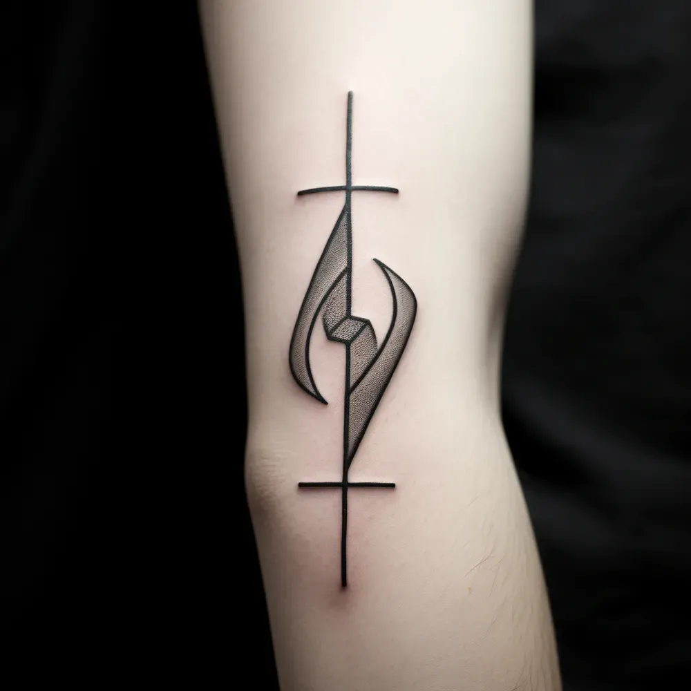 Random Simple Line Tattoo Designs Midjourney Prompt | PromptBase