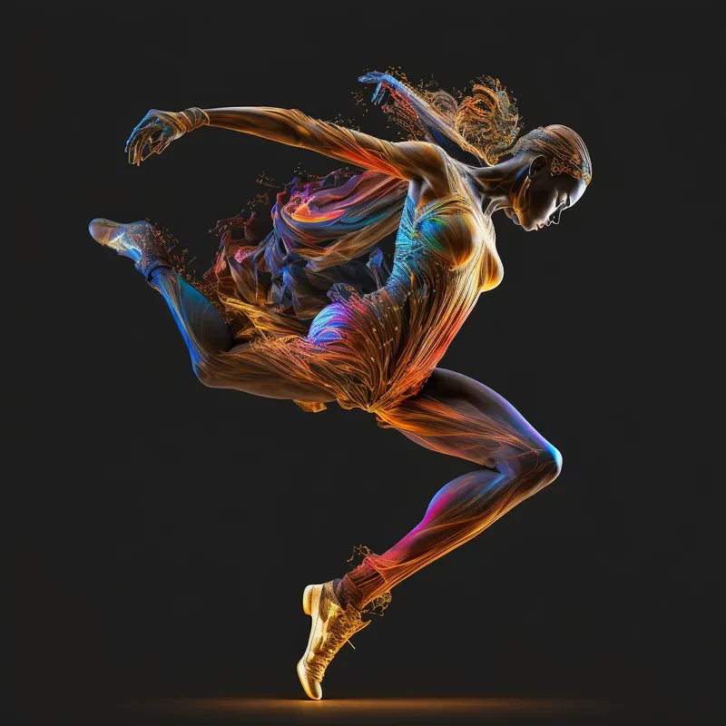 Dance Movements Midjourney Prompt | PromptBase