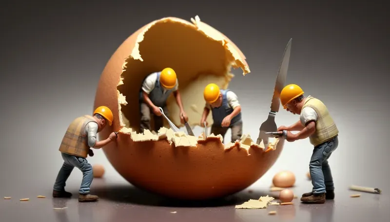 Little People Doing Big Things Midjourney Prompt | PromptBase