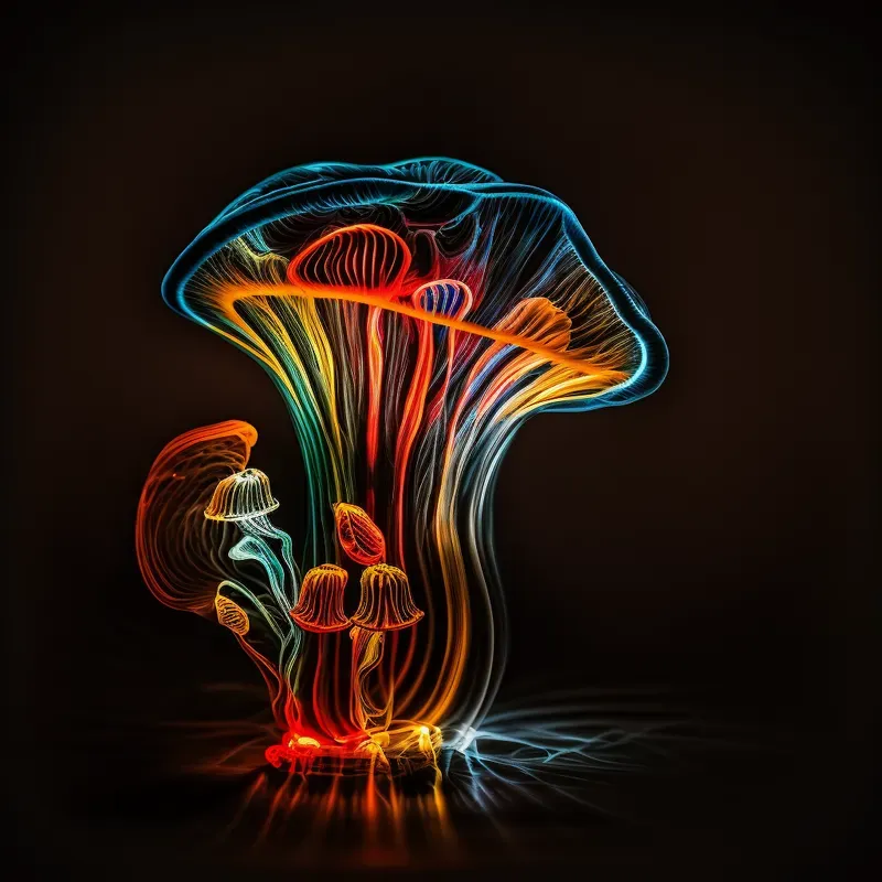 Indoor Light Paintings Midjourney Prompt | PromptBase