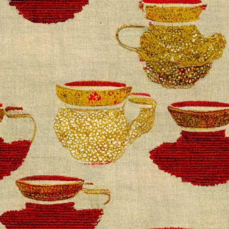 Embroidery Repeating Patterns Midjourney Prompt | PromptBase