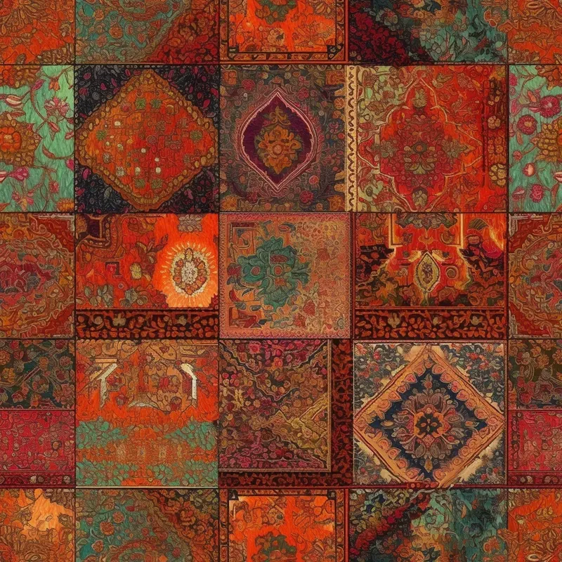 Turkish Repeat Patterns Midjourney Prompt | PromptBase