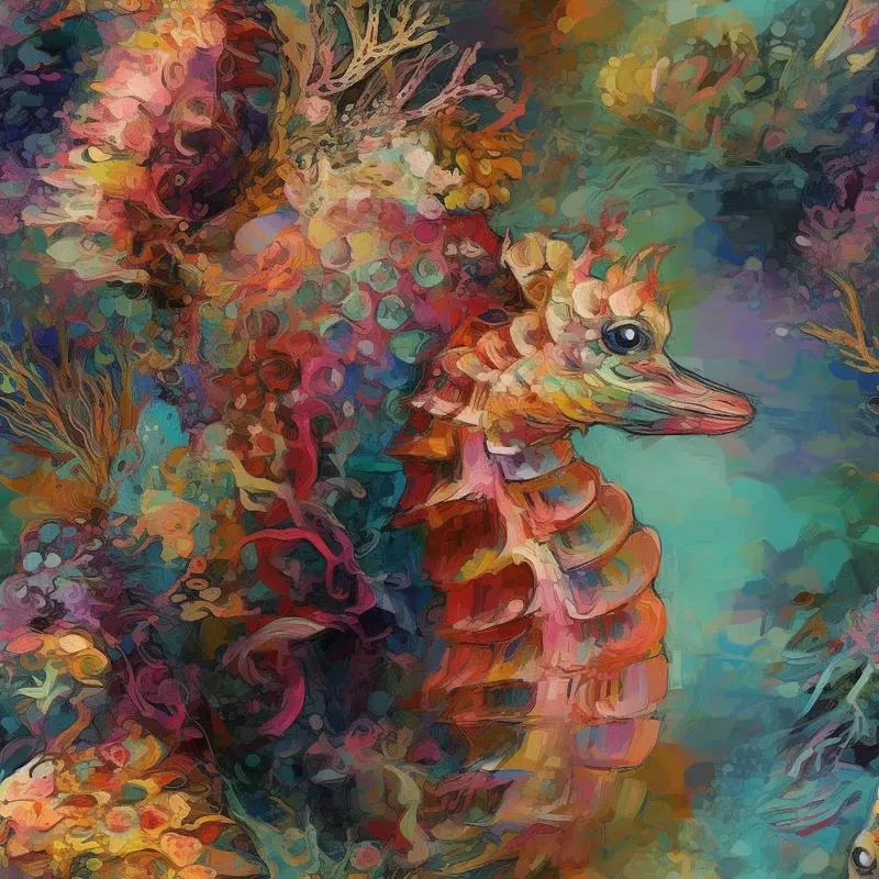 Under The Sea Repeat Patterns Midjourney Prompt | PromptBase