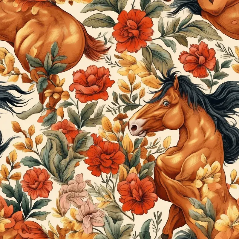 Captivating Character Patterns Midjourney Prompt | PromptBase