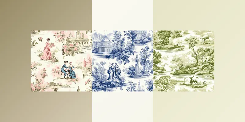 Patterns Of Toiles De Jouy Midjourney Prompt | PromptBase