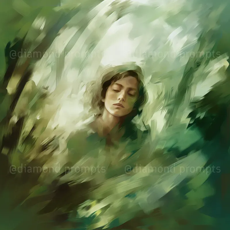 Swirling Portraits Midjourney Prompt | PromptBase