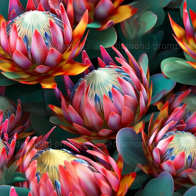 Flourishing Cluster Patterns Midjourney Prompt | PromptBase