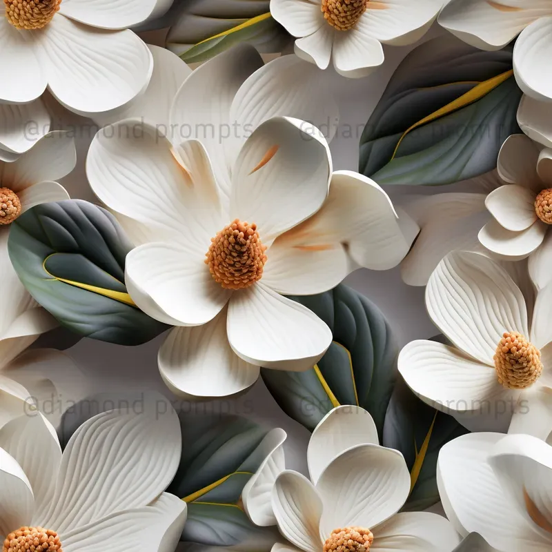 Flourishing Cluster Patterns Midjourney Prompt | PromptBase