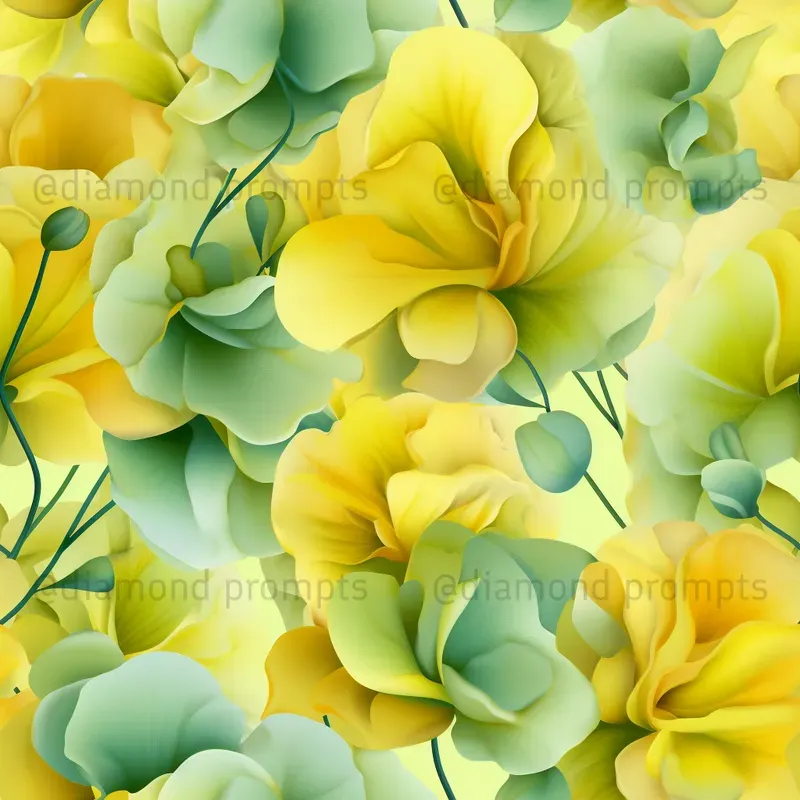 Flourishing Cluster Patterns Midjourney Prompt | PromptBase