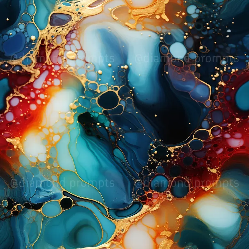 Fluid Art Patterns Midjourney Prompt | PromptBase