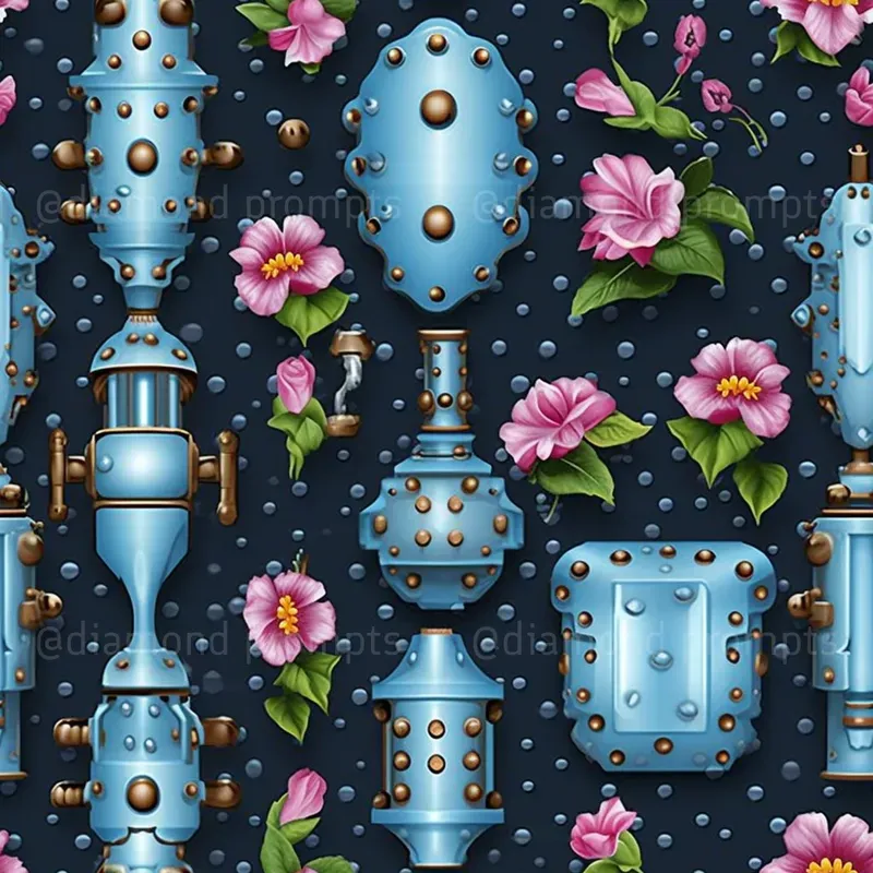 Bionic Patterns Midjourney Prompt | PromptBase