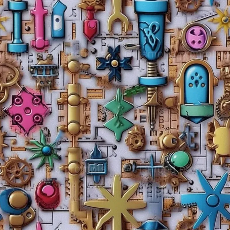 Bionic Patterns Midjourney Prompt | PromptBase