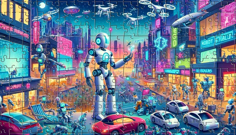 Jigsaw Puzzles For Kids DALL·E Prompt | PromptBase