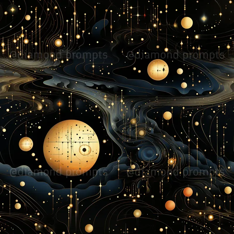 Geometric Enigma Patterns Midjourney Prompt | PromptBase