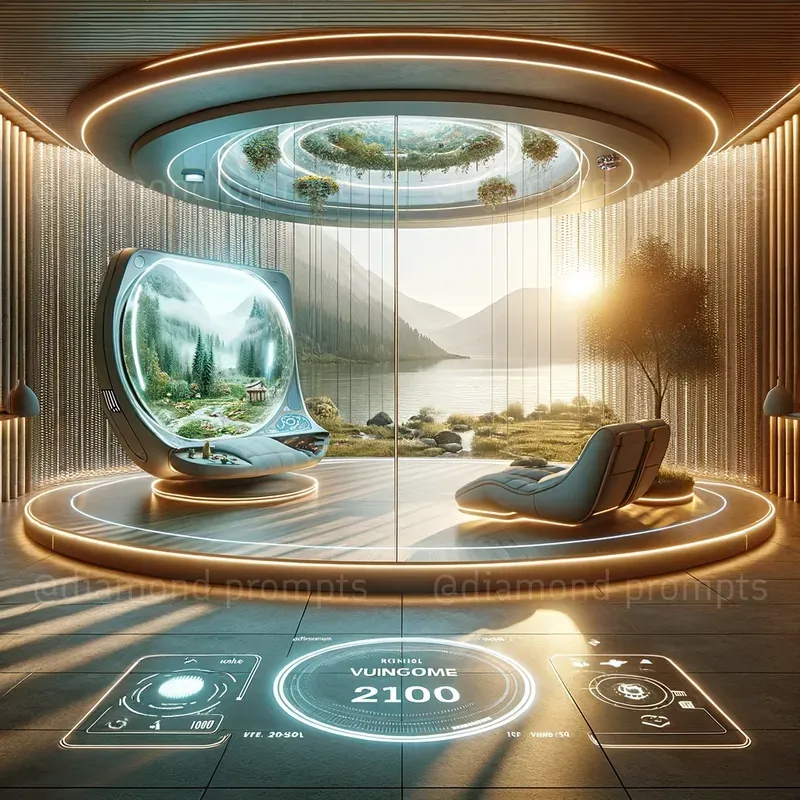 In The Year 2100 DALL·E Prompt | PromptBase