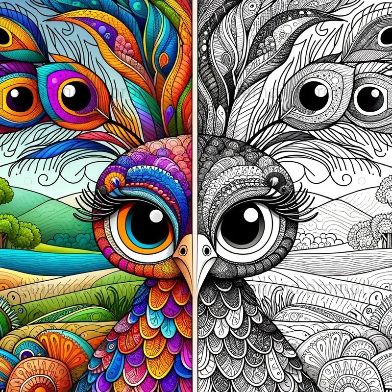 Create And Color DALL·E Prompt | PromptBase