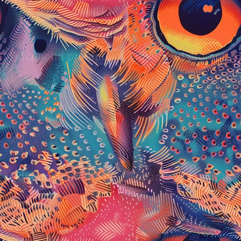 Dynamic Dot Art Patterns Midjourney Prompt | PromptBase