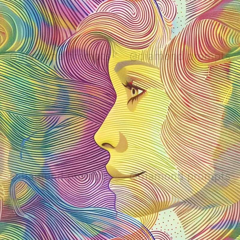 Dynamic Dot Art Patterns Midjourney Prompt | PromptBase