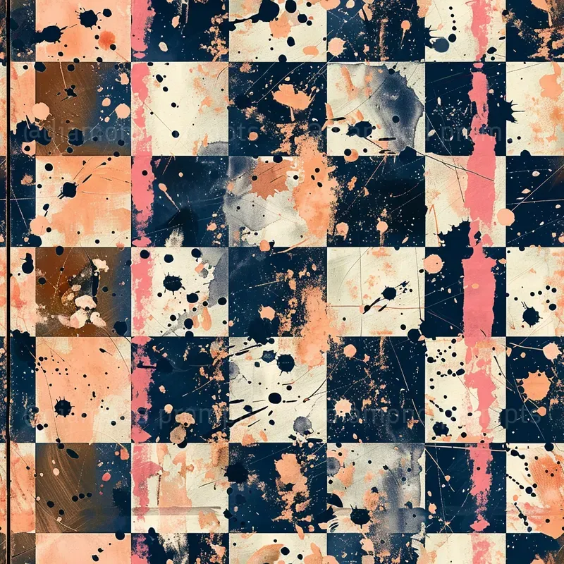 Vibrant Splatter Patterns Midjourney Prompt | PromptBase