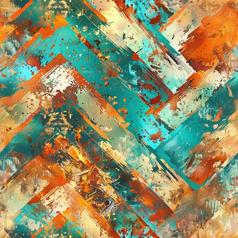 Vibrant Splatter Patterns Midjourney Prompt | PromptBase