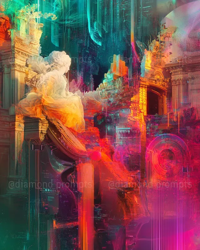 Art Across Eras Midjourney Prompt | PromptBase