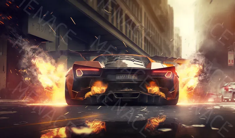 Exploding Cars Highly Detailed And Real Midjourney Prompt | PromptBase