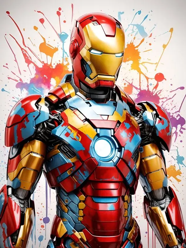 Iconic Superheroes Art Stable Diffusion Prompt | PromptBase