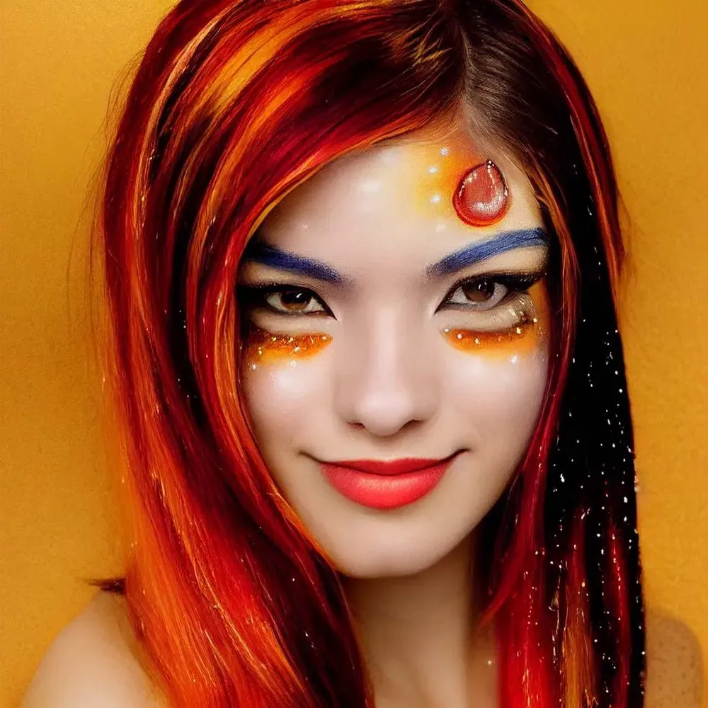 Face Painting Models Midjourney Prompt | PromptBase