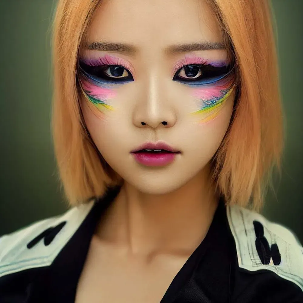 Face Painting Models Midjourney Prompt | PromptBase