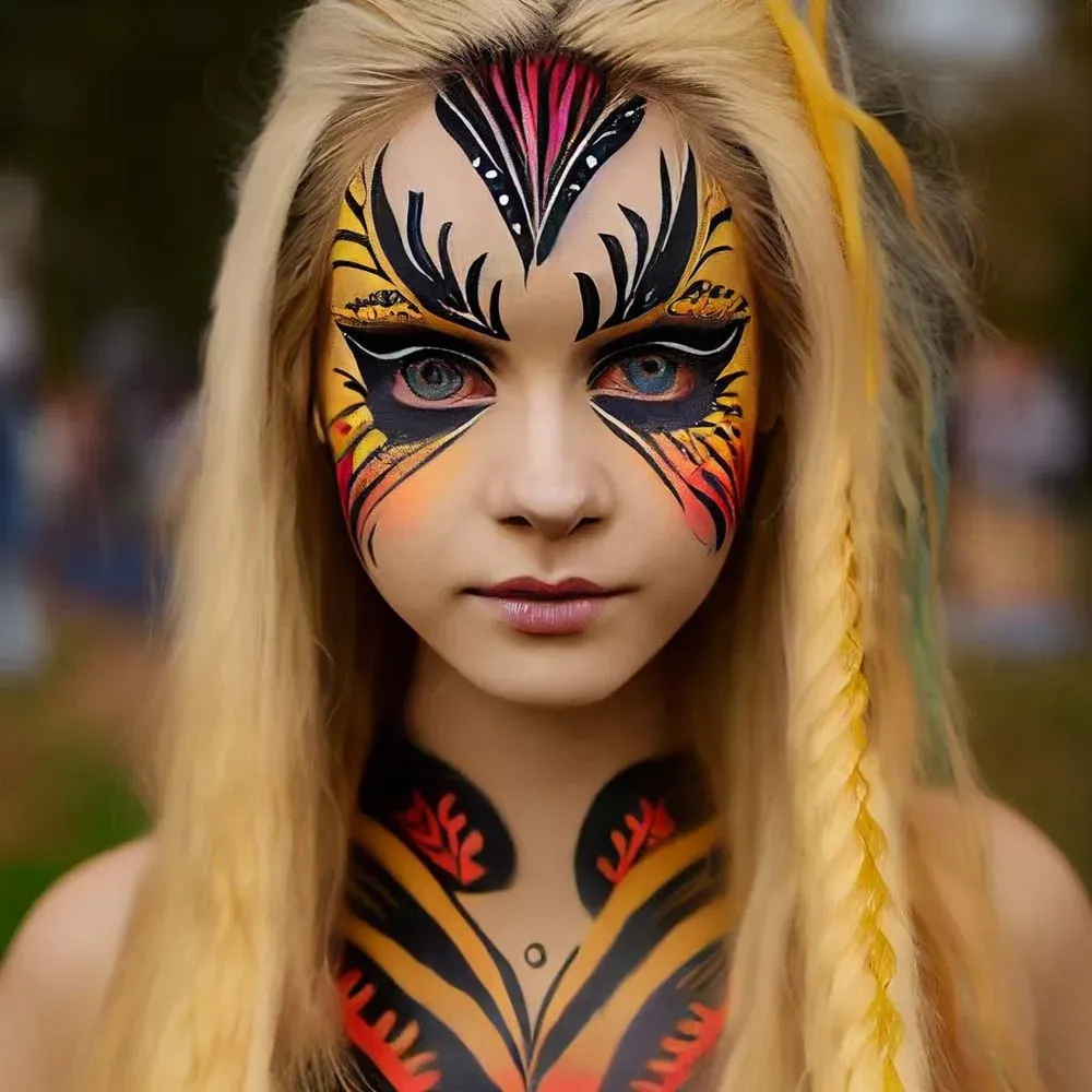 Face Painting Models Midjourney Prompt | PromptBase