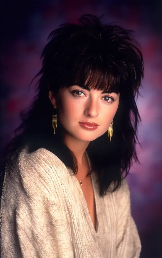 1990s Mall Glamour Shot Photography Midjourney Prompt | PromptBase