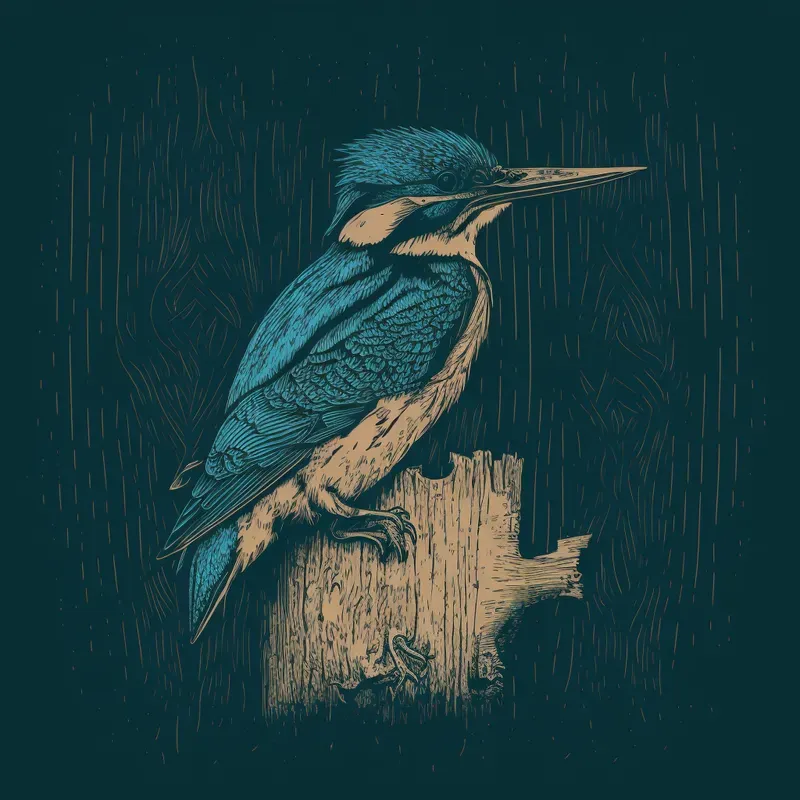 Woodcut Illustrations Midjourney Prompt | PromptBase