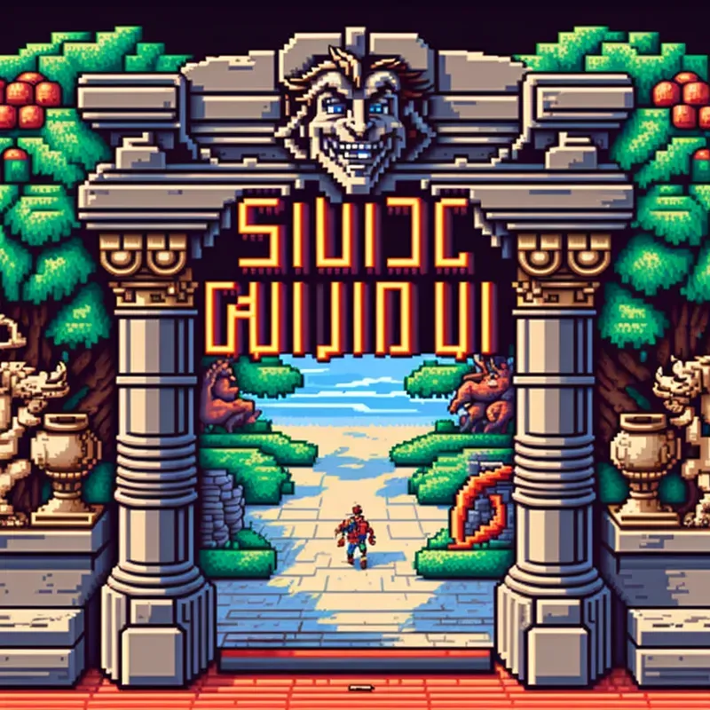 16-bit Game Art Midjourney Prompt | PromptBase