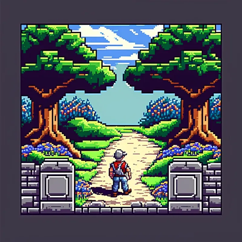 16-bit Game Art Midjourney Prompt | PromptBase