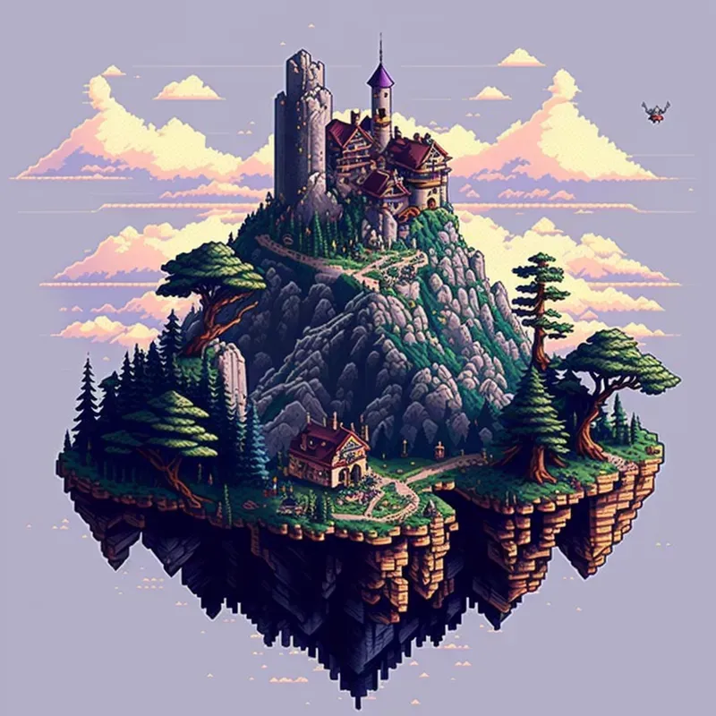 16-bit Game Art Midjourney Prompt | PromptBase