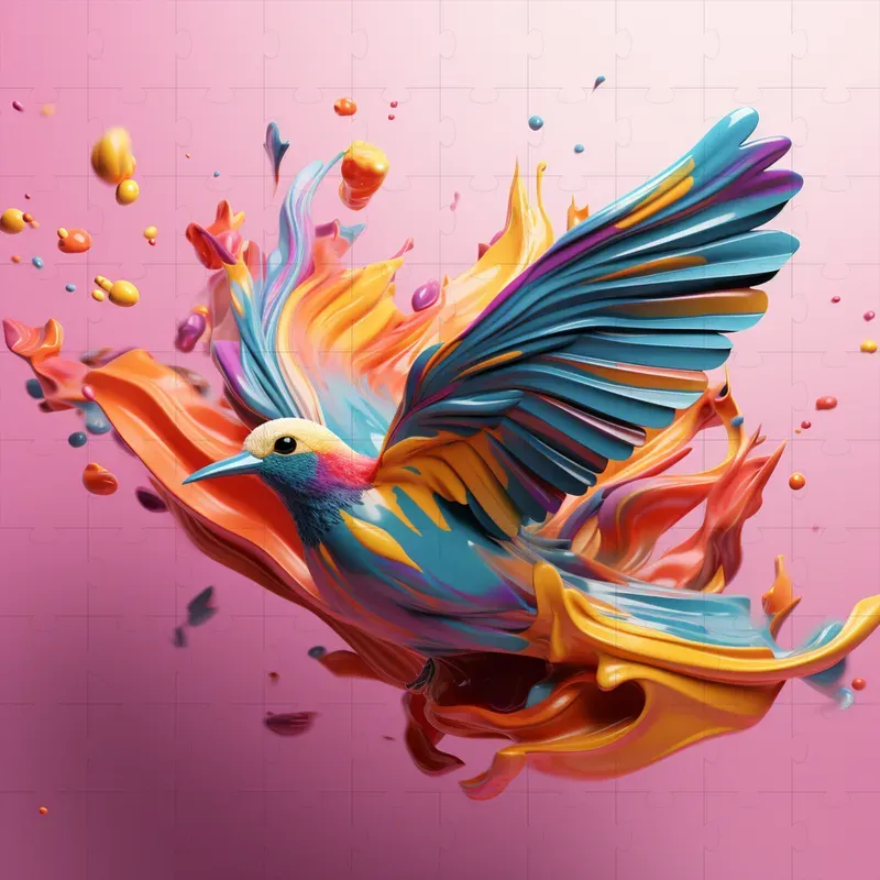 Poly Clay HD Detailed Icons Midjourney Prompt | PromptBase