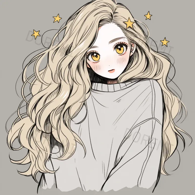 Colored Manga Style Characters Midjourney Prompt | PromptBase