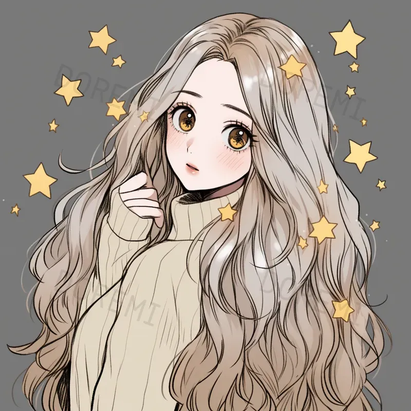 Colored Manga Style Characters Midjourney Prompt | PromptBase