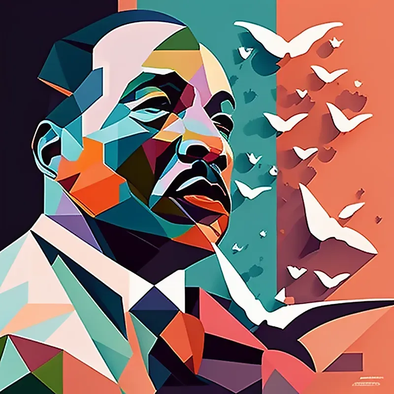 Famous People Pop Art Cubism Portraits Midjourney Prompt | PromptBase