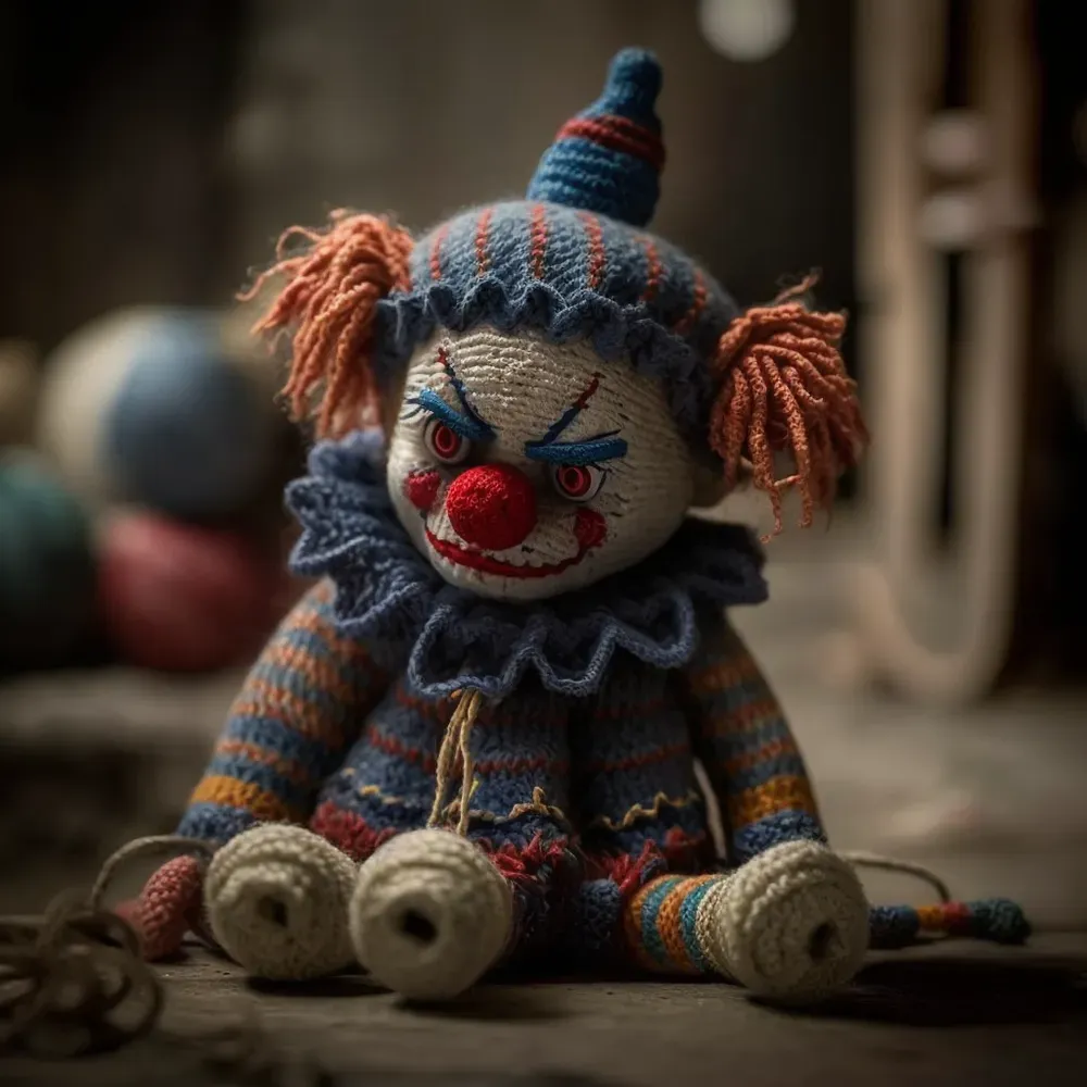 Knitted Horror Characters Midjourney Prompt | PromptBase