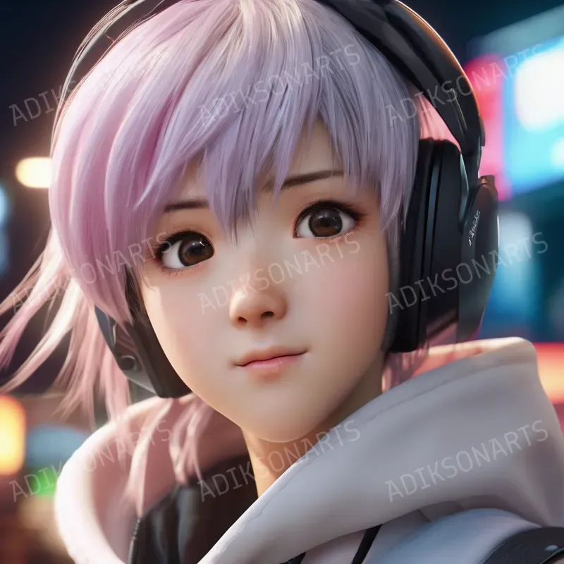 Digital Manga Characters Stable Diffusion Prompt | PromptBase