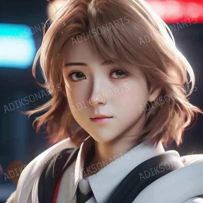 Digital Manga Characters Stable Diffusion Prompt | PromptBase