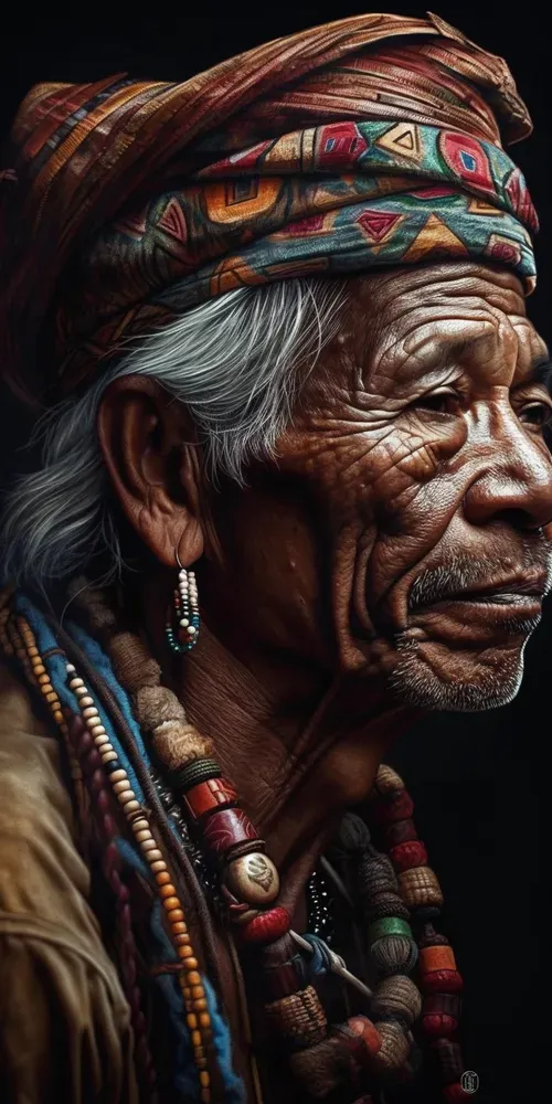 World Indigenous Portraits Midjourney Prompt | PromptBase