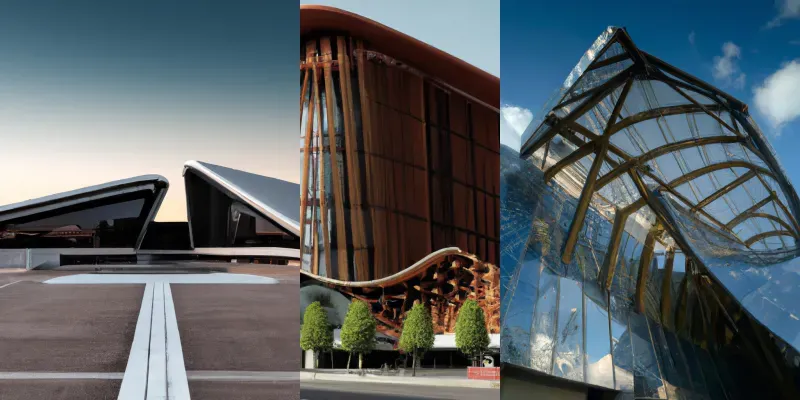 Random Futuristic Buildings DALL·E Prompt | PromptBase