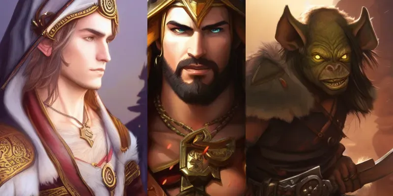 Dd Avatars DnD Characters Stable Diffusion Prompt | PromptBase